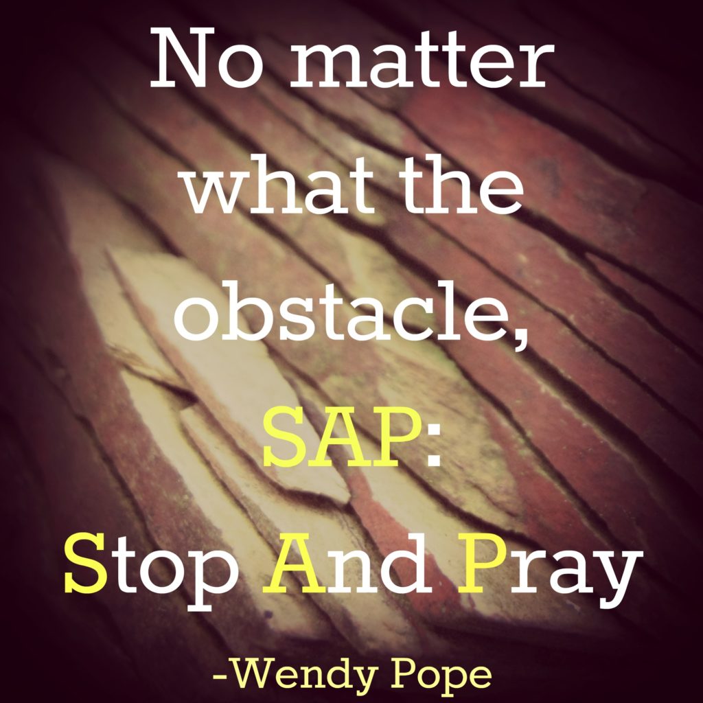 Stop and Pray · Wendy Pope